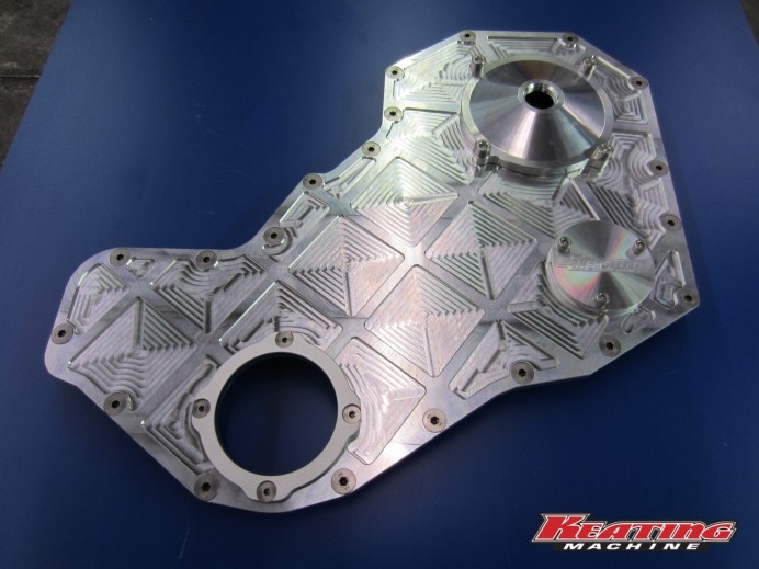 Diesel Auto Power: Keating Machine 12V Billet Timing Front Cover Pocketed
