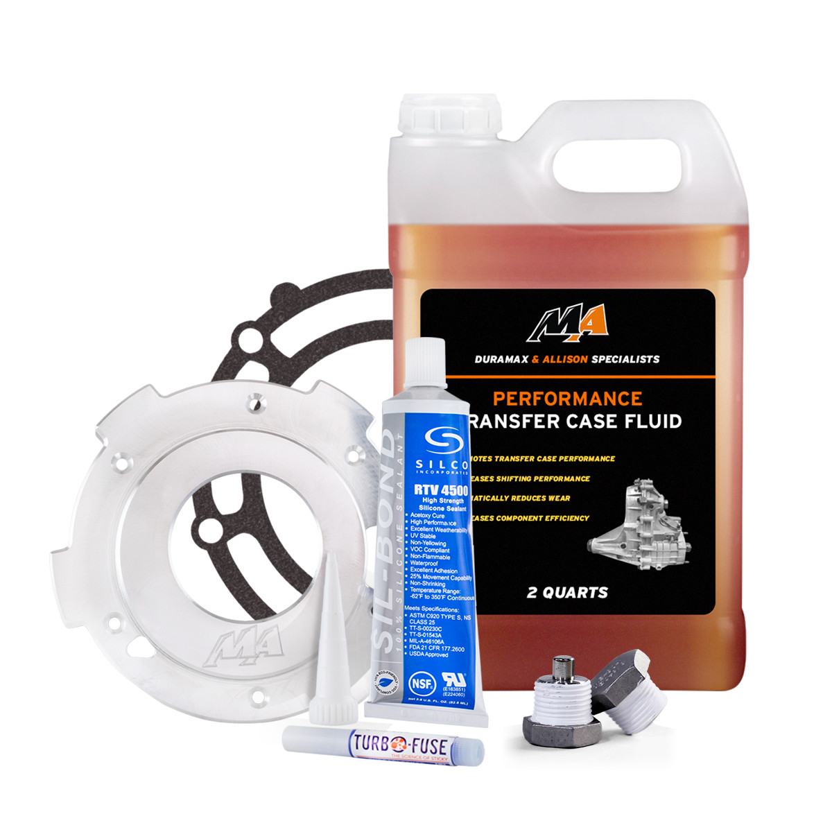 Diesel Auto Power: Transfer Case Upgrade Kit with Magnetic Drain Plugs ...