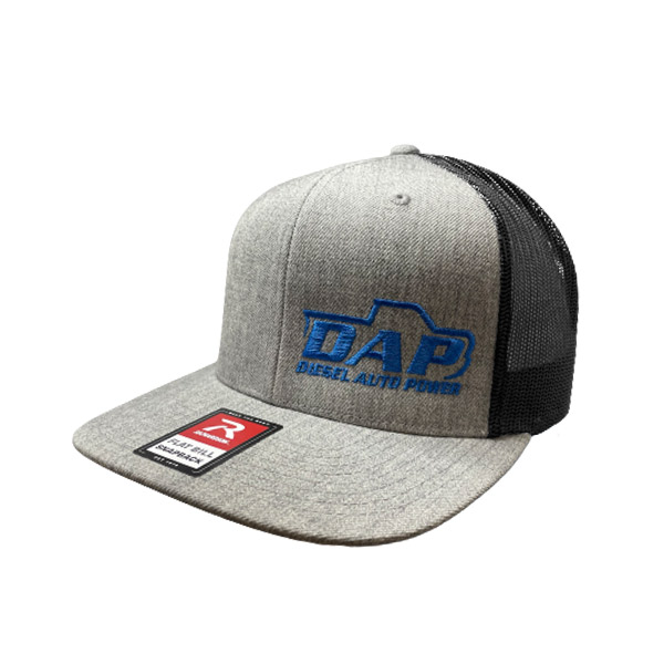 Diesel Auto Power: Diesel Auto Power Gray and Black Richardson Snap Back