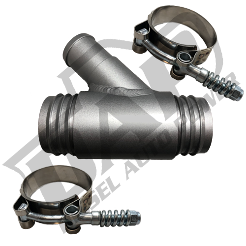 Diesel Auto Power: DAP Welded Coolant Dual Radiator Y-Pipe for 6.7L ...