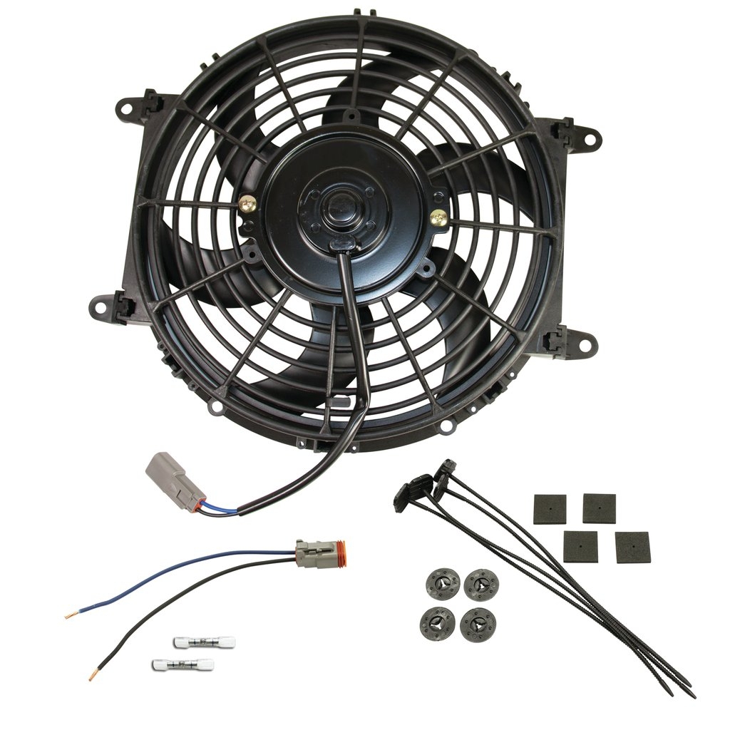 Diesel Auto Power: Universal Electric Cooling Fan Kit - 80-watt 10-inch ...